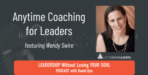 Anytime Coaching for Leaders with Wendy Swire - Let's Grow Leaders
