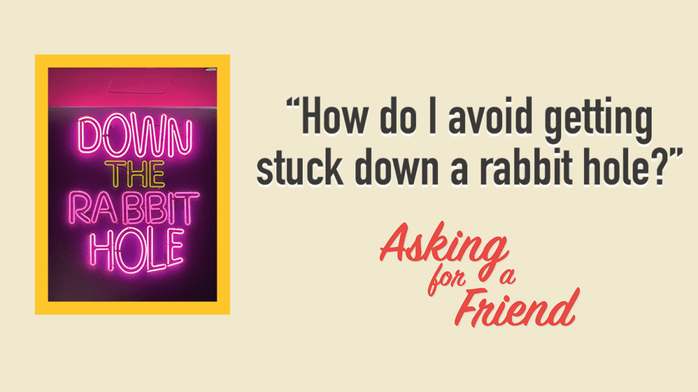 How to Stay Focused at Work and Avoid the Rabbit Hole Effect - Let's ...